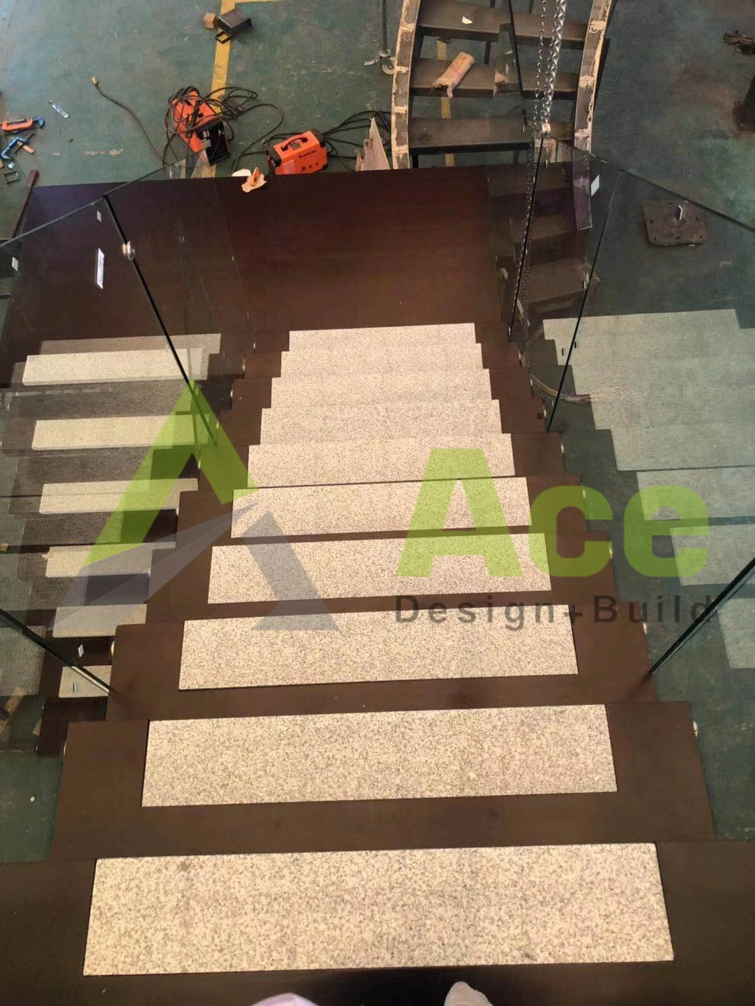 Floating Staircase - Modern House Invisible Cantilever Design