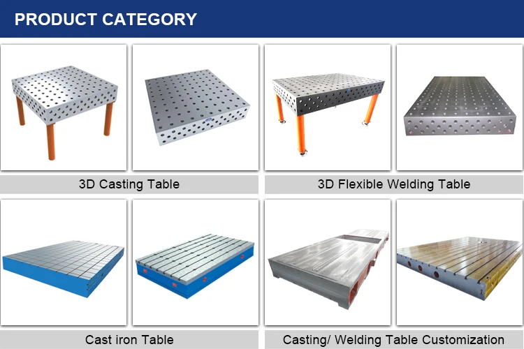 Cast Iron 3d Welding Table Steel Welding Accessories 3d Welding Fixture ...