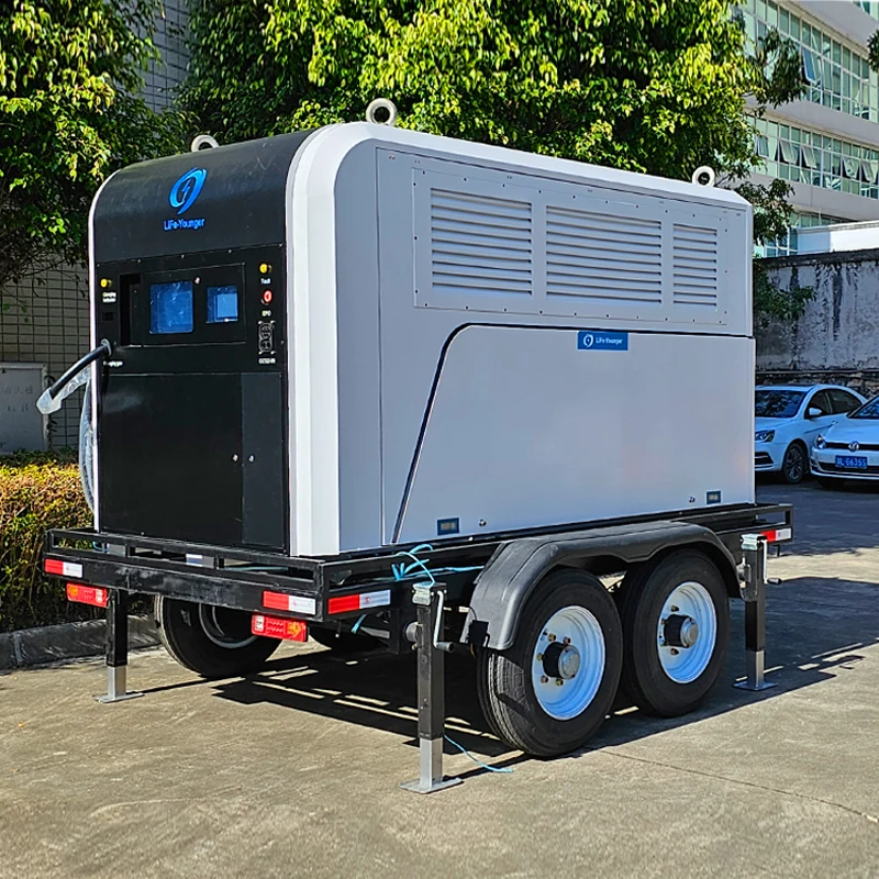 Mobile Ev Charger Solutions 200kwh Energy Storage Ev Charger 90kw 180kw ...