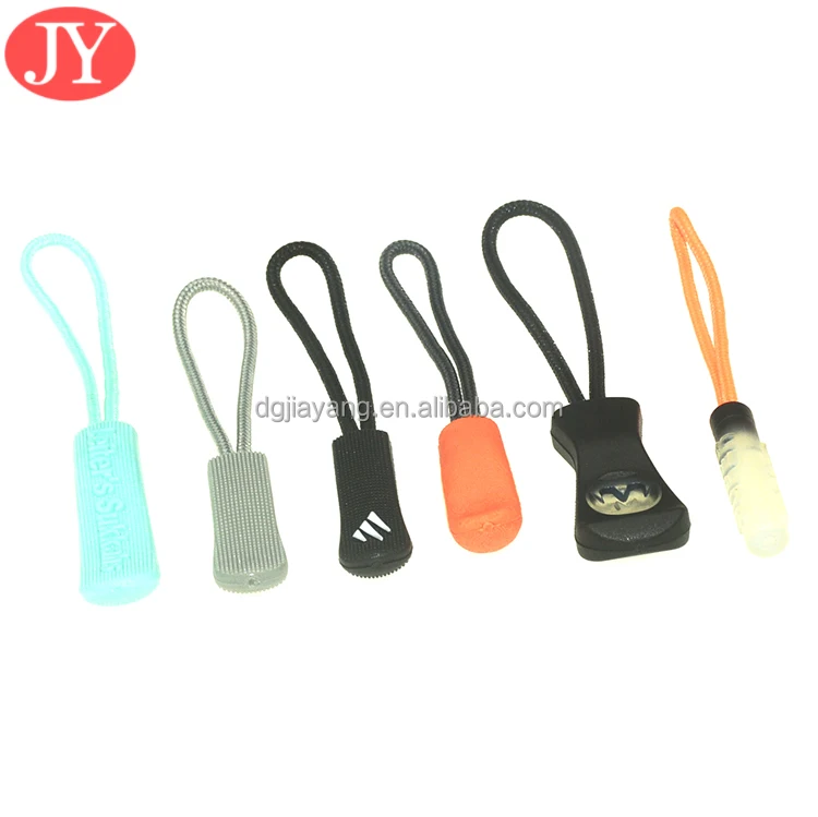Factory Direct Sale Pvc Rubber Zipper Pull Polyester Rope Inject Zipper ...