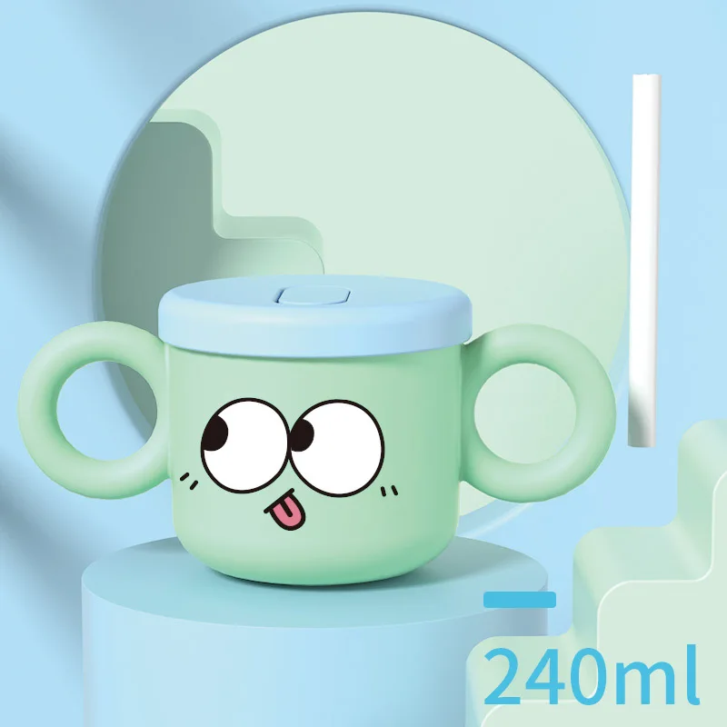 BPA Free Baby Sippy Cup - Kawaii Kids PP Plastic Cup