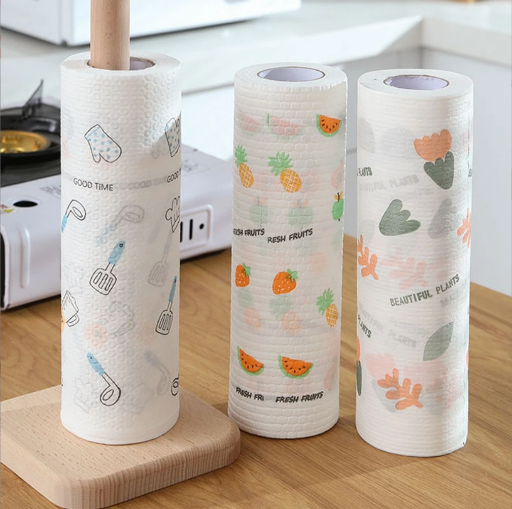 Pulp Disposable Mega Roll Kitchen Tissue Towels Kitchen Paper Factory ...