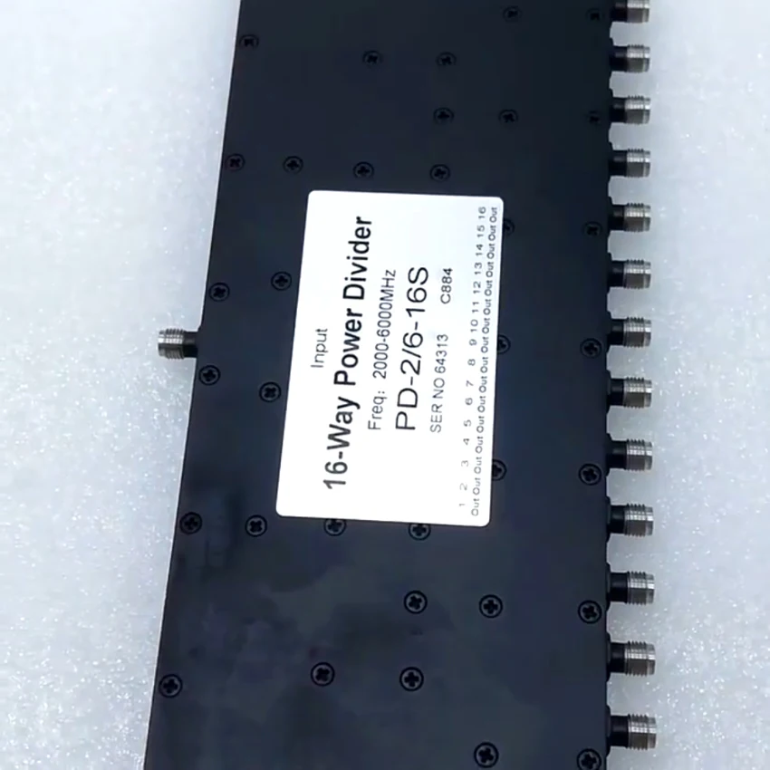 2-6GHz 16 way Power Splitter or Power Divider or Power Combiner ...