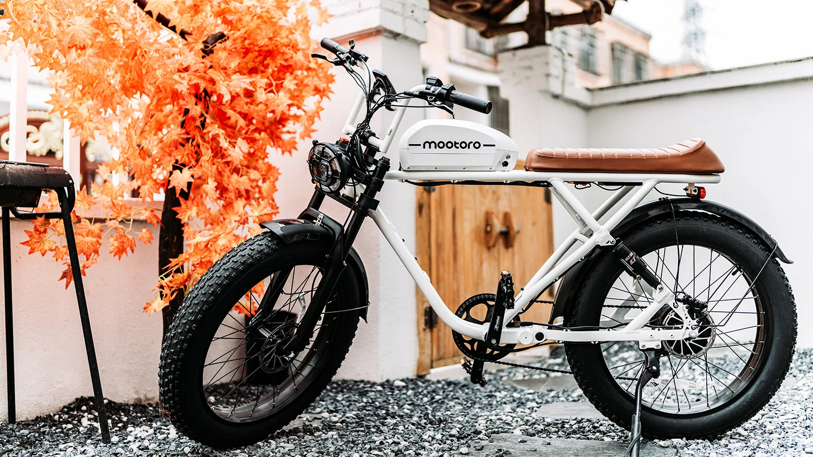 1040wh 1000 Electric Bike Cafe Racer Powerful 24'' Cruiser Electric ...