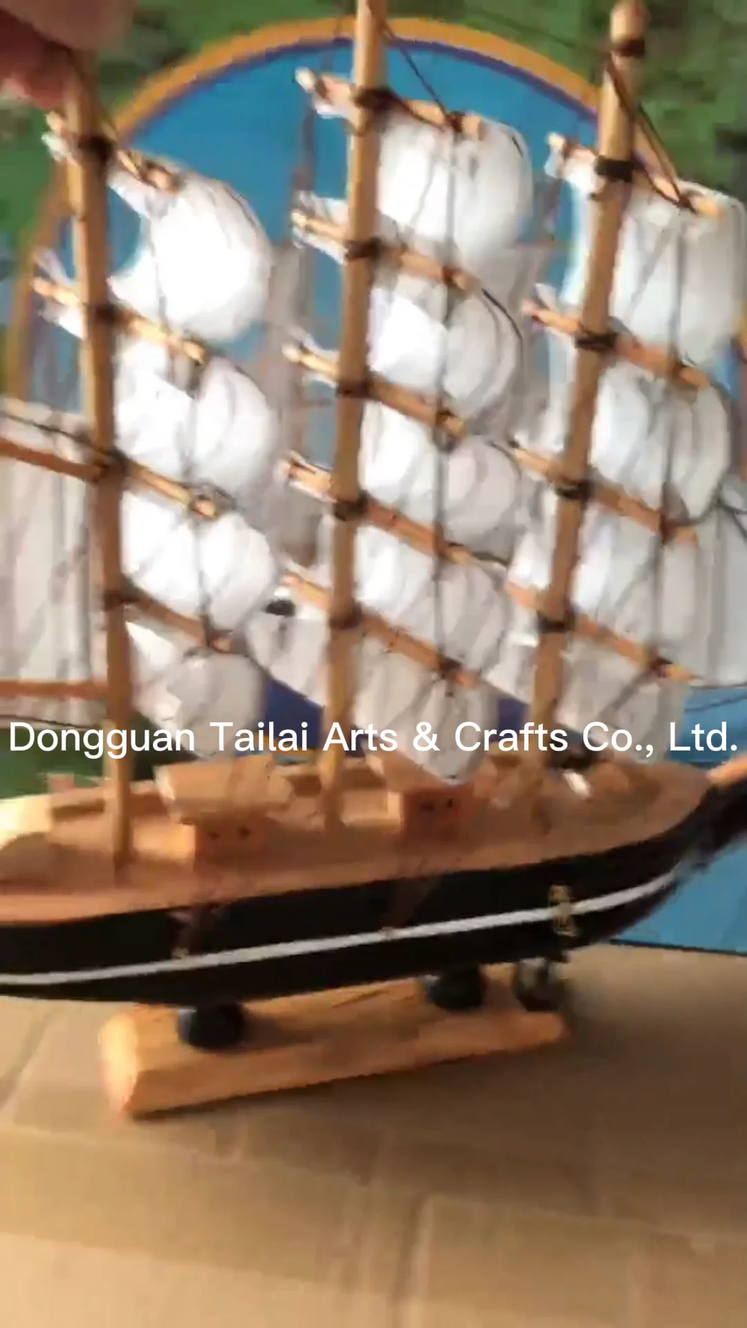 Tailai Wooden Handicraft New Fully Assembled Display Ship Model ...