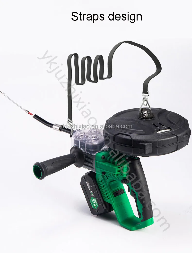 21V 6000mah Stringing Machine - Efficient Electric Pipe Threader