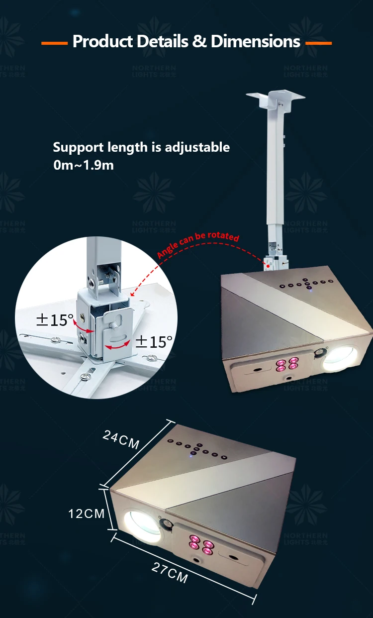 3D Immersive Room Holographic Interact Wall Projection Game