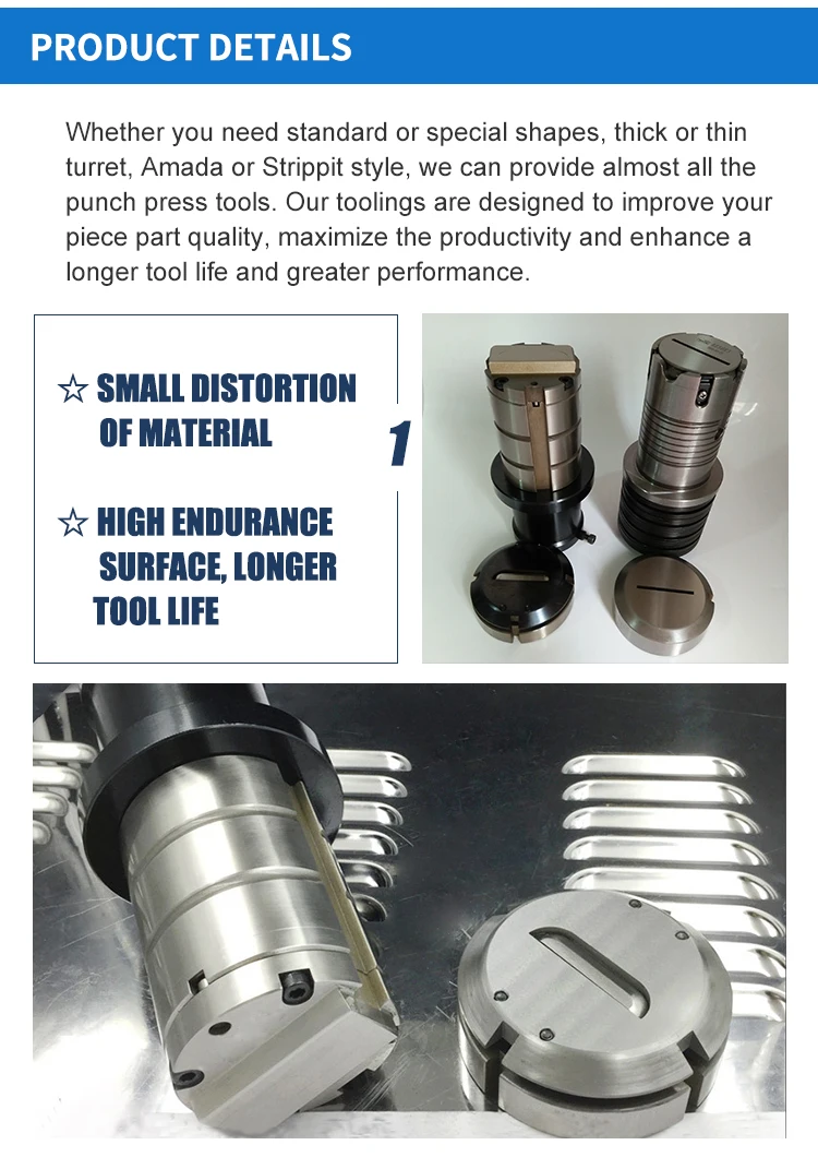 Metal Product Louver Forming Tools for Amada CNC Press