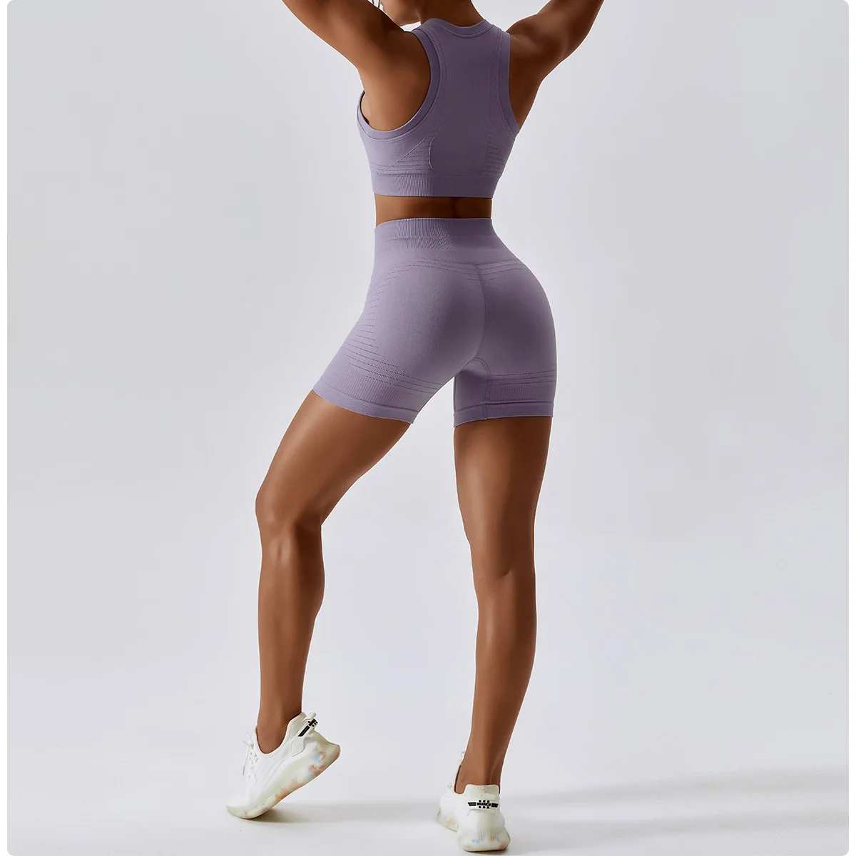 Wholesale Tik Tok Athletic Clothing Ladies Gym Fitness Sport Workout Clothes Activewear Seamless ...