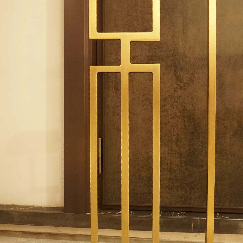 Aluminum Handrail Metal Baluster Modern Fence Indoor Ms Parapet Square ...