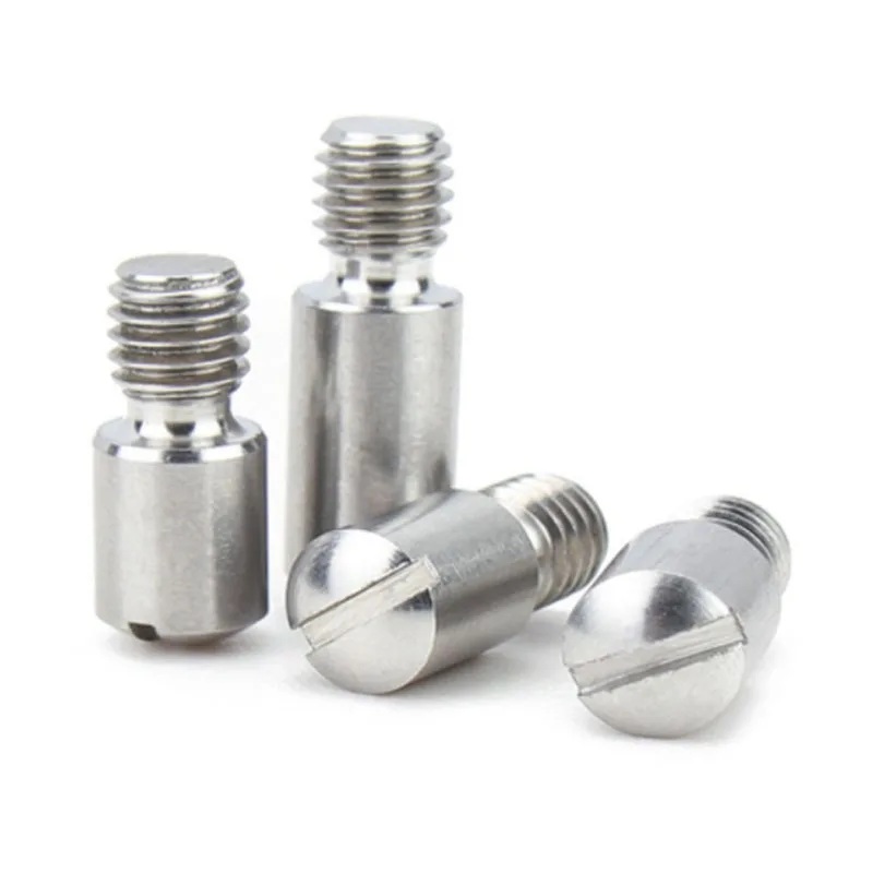 Sus304 Din927 Slotted Headless Shoulder Screw Factory Spot Stainless ...