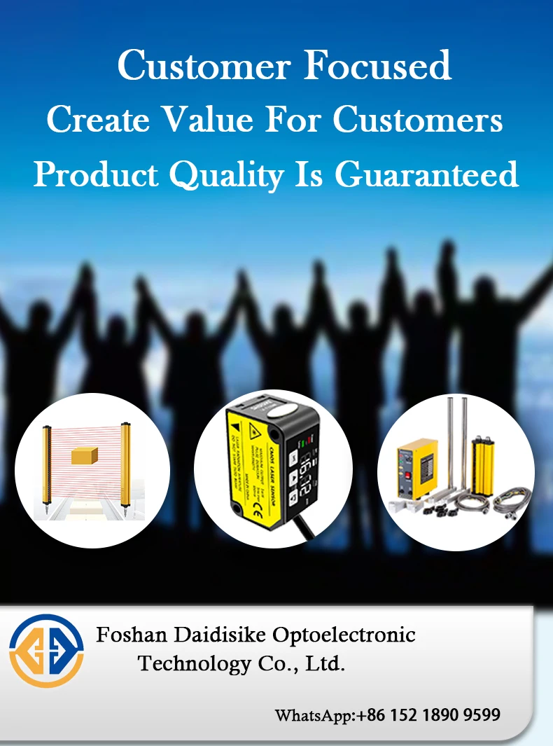 Daidisike Infrared Beam Sensor Press Protection Operator Transmitter ...