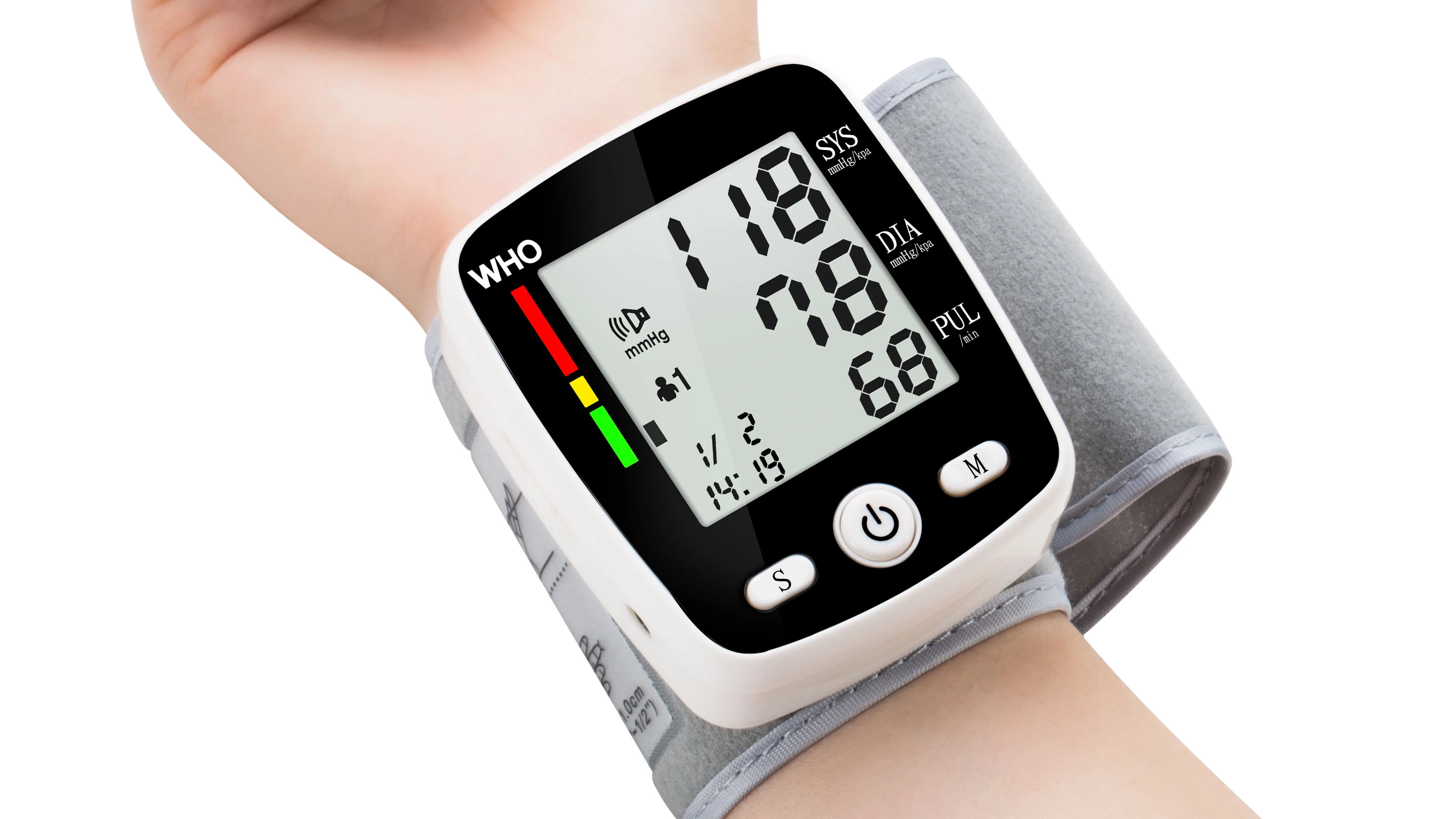 Automatic Tensiometros Digital Bp Machine Electronic Wrist Blood ...