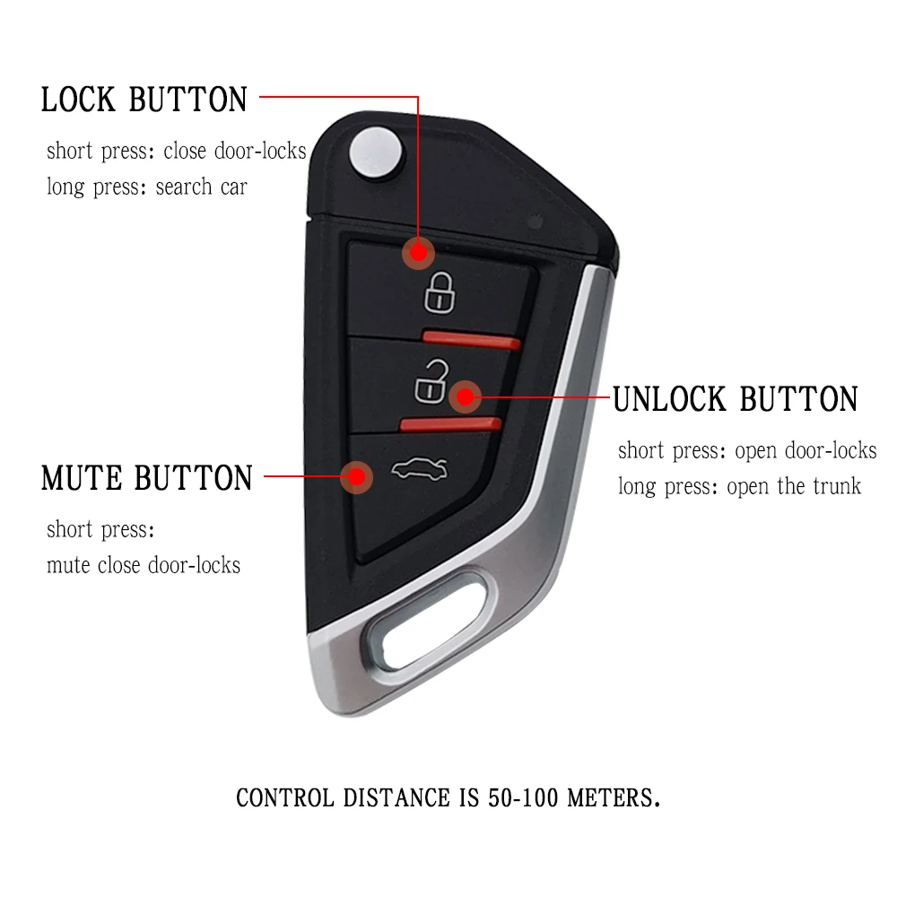 Oem Keyless Entry Remote Control Lock Unlock System With Trunk Release ...