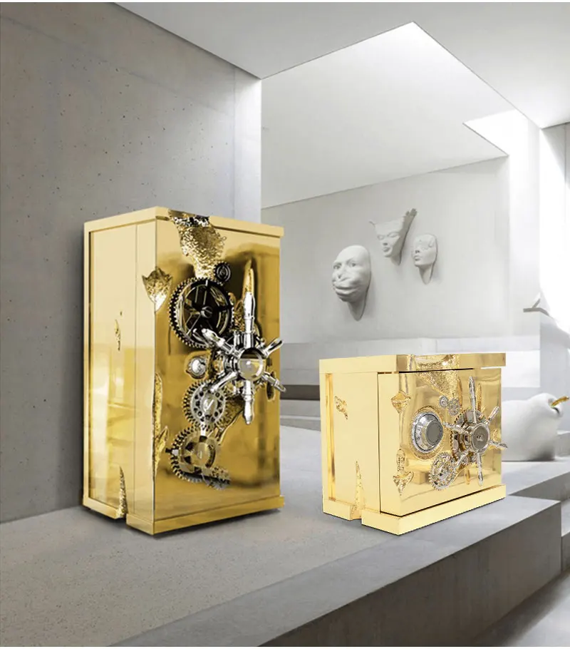 Boca Design Millionaire Luxury Large Safe Password Fingerprint Lock ...