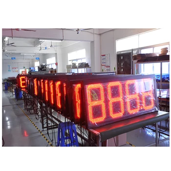 Led Gas Price Signs Ip65 Outdoor Use Custom Led Gas Station Price Board ...