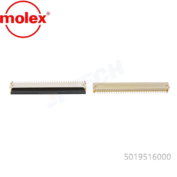 Molex Easy-on Ffc/fpc Connector,0.50mm Pitch,V-flip Series,Vertical,4.05mm Height,60 Circuits ...