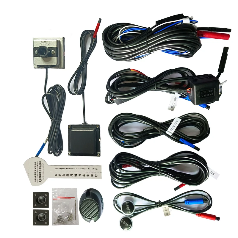 Bicolor lamp lane change assist and side blind spot alert blind spot ...