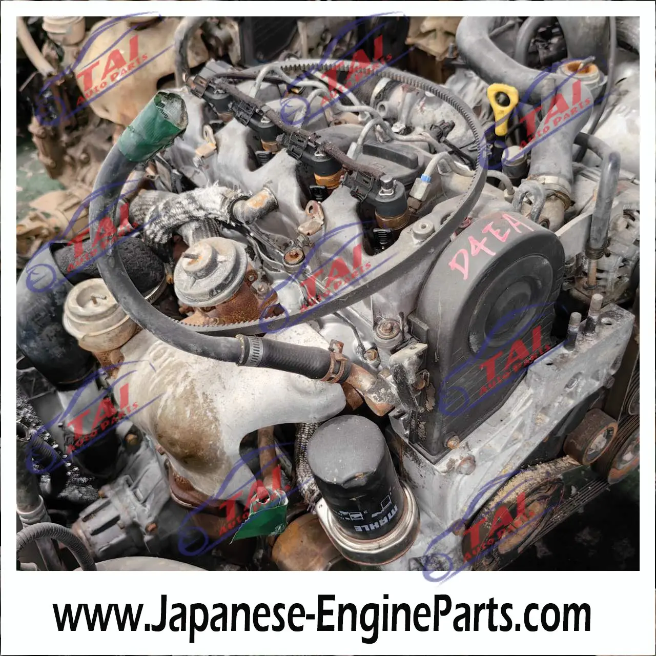 Genuine Used Complete Engine 2.0l D4ea Engine With Gearbox For Hyundai ...