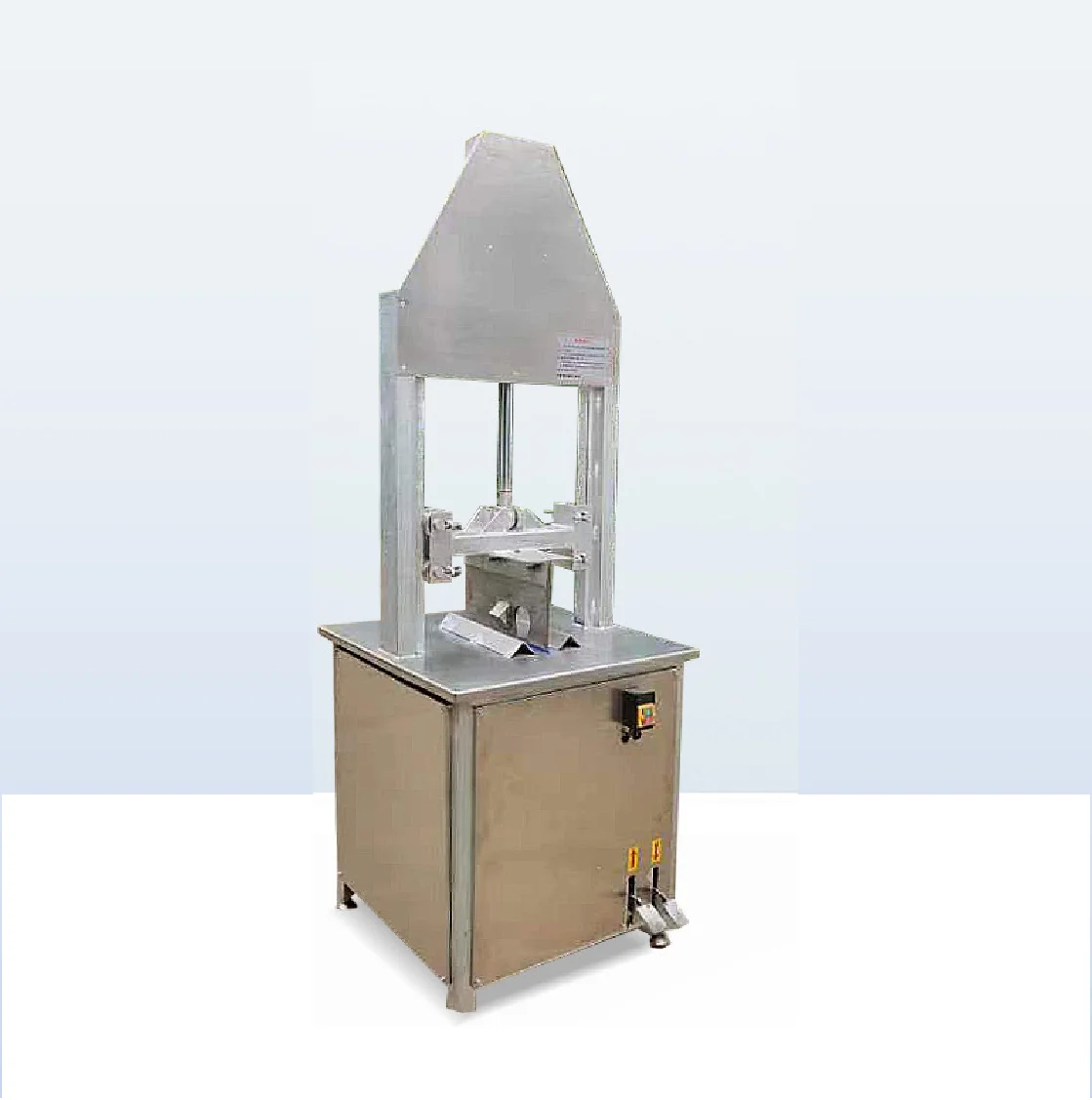 Foot Type Hydraulic Pig Head Splitting Machine Slaughtering Equipment ...