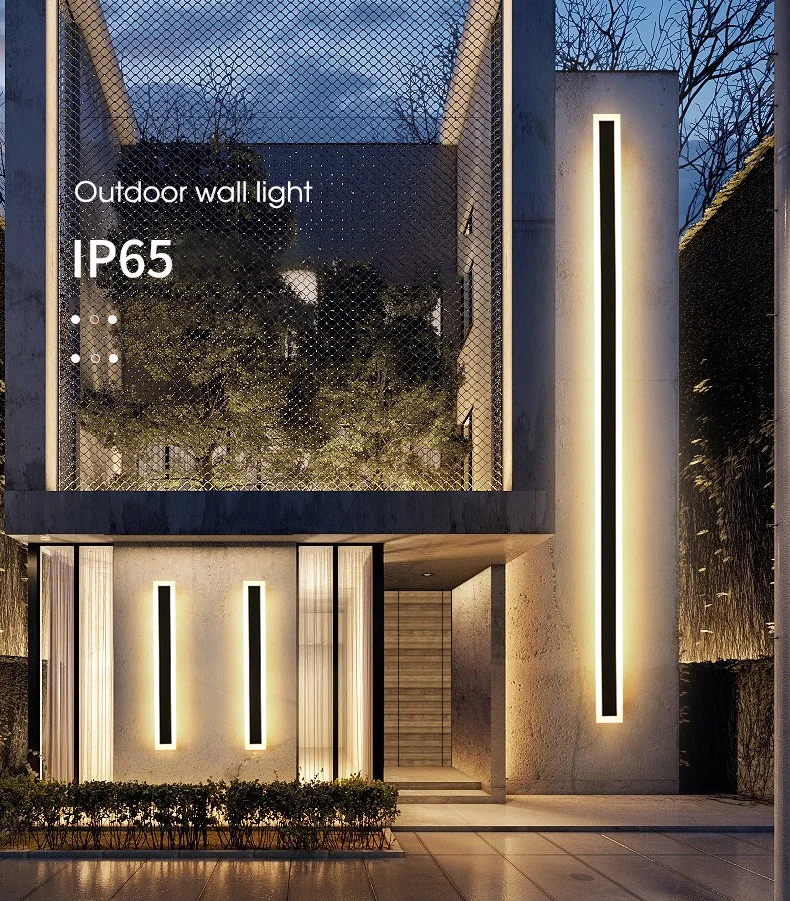 Custom Length Hotel Hallway Indoor Wall Lamp - Waterproof