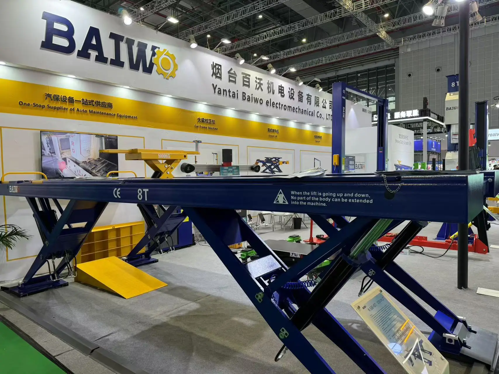 Hydraulic Vehicle Lifting System Heavy Duty 8T 10T 25T 35T Work ...