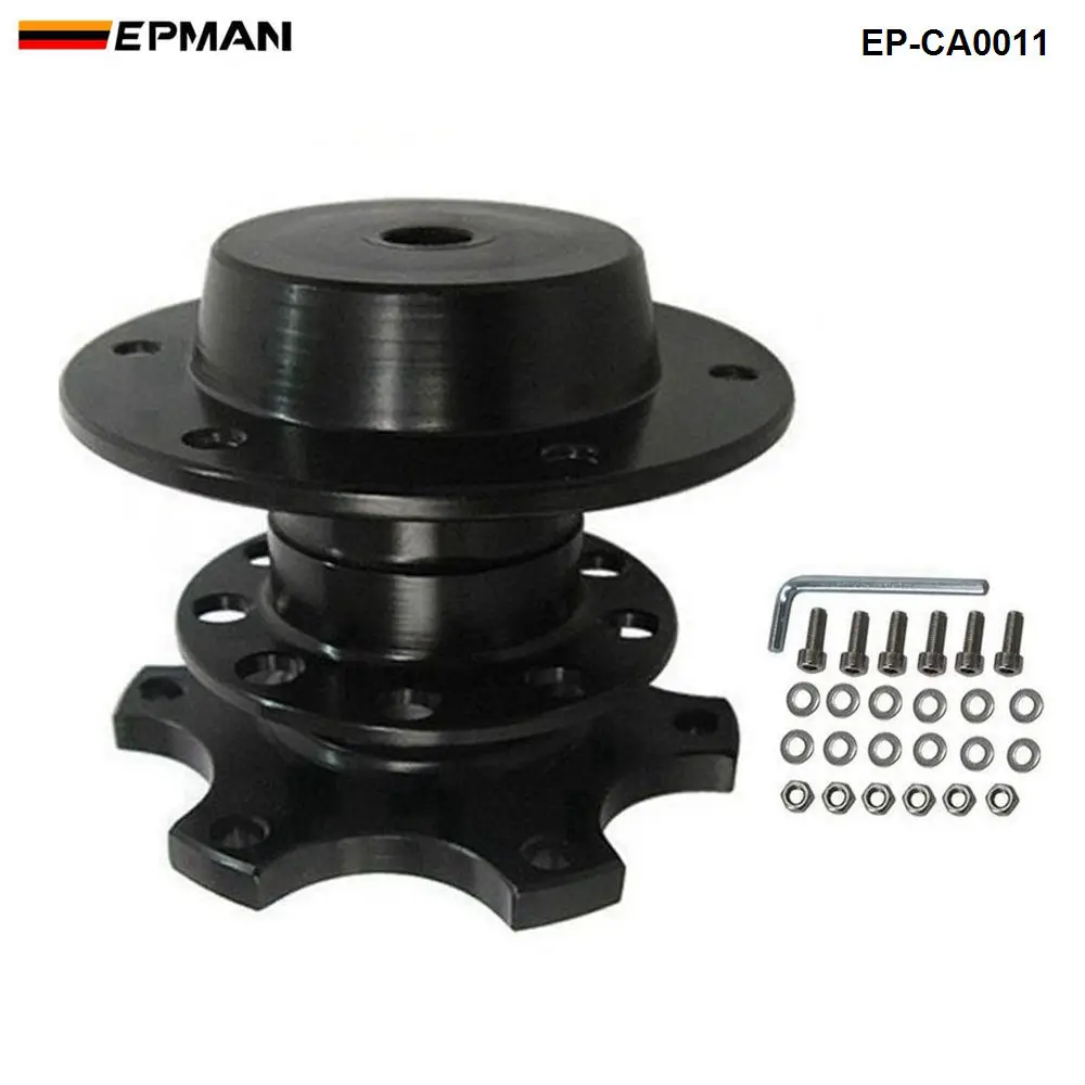 EPMAN Steering Wheel Snap off Quick Release Hub Adapter Kit