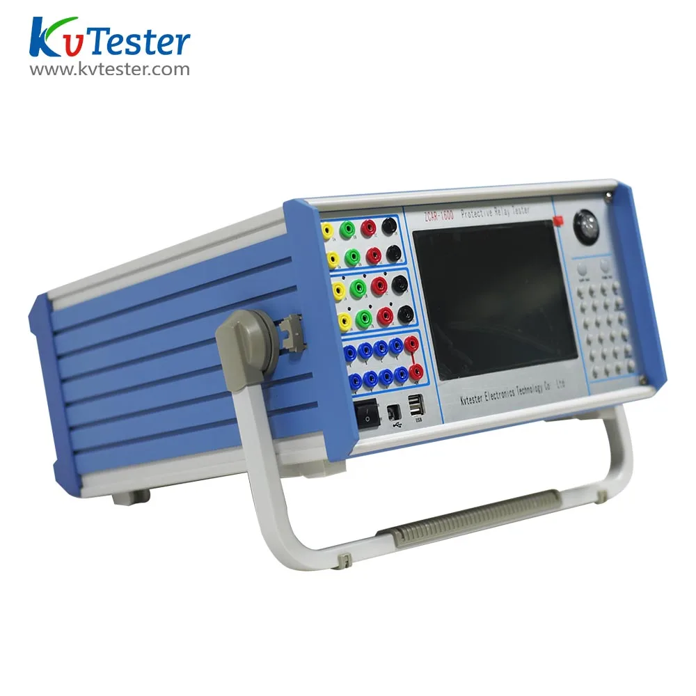 220v/50hz Current Injection 6 Phase Relay Tester Protective Relay ...