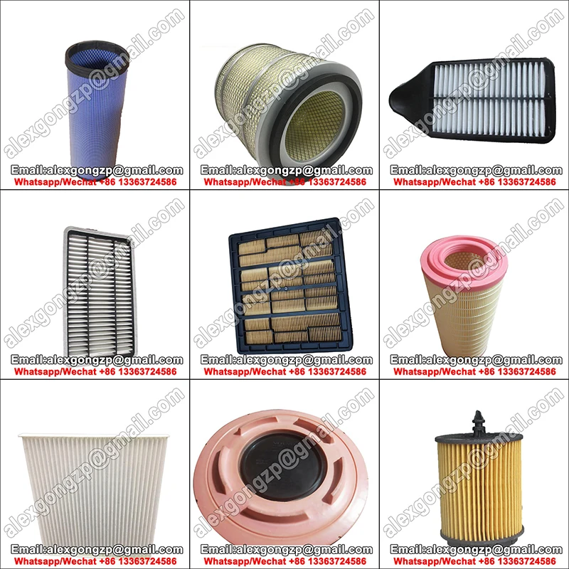 Air Filter Heavy Trucks Engine Part Diesel Engine Air Filter Element ...