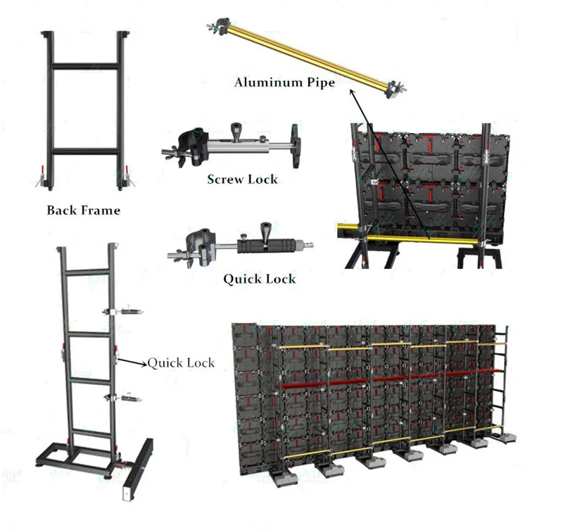 LED Screen Support Truss - Lightweight & Durable Solutions