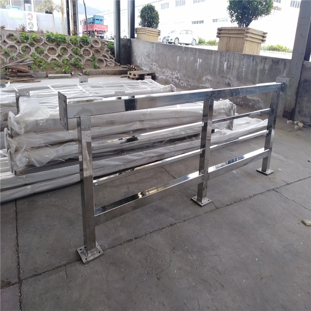 Galvanized Steel Handrail Railing Balustrade System With Infill ...