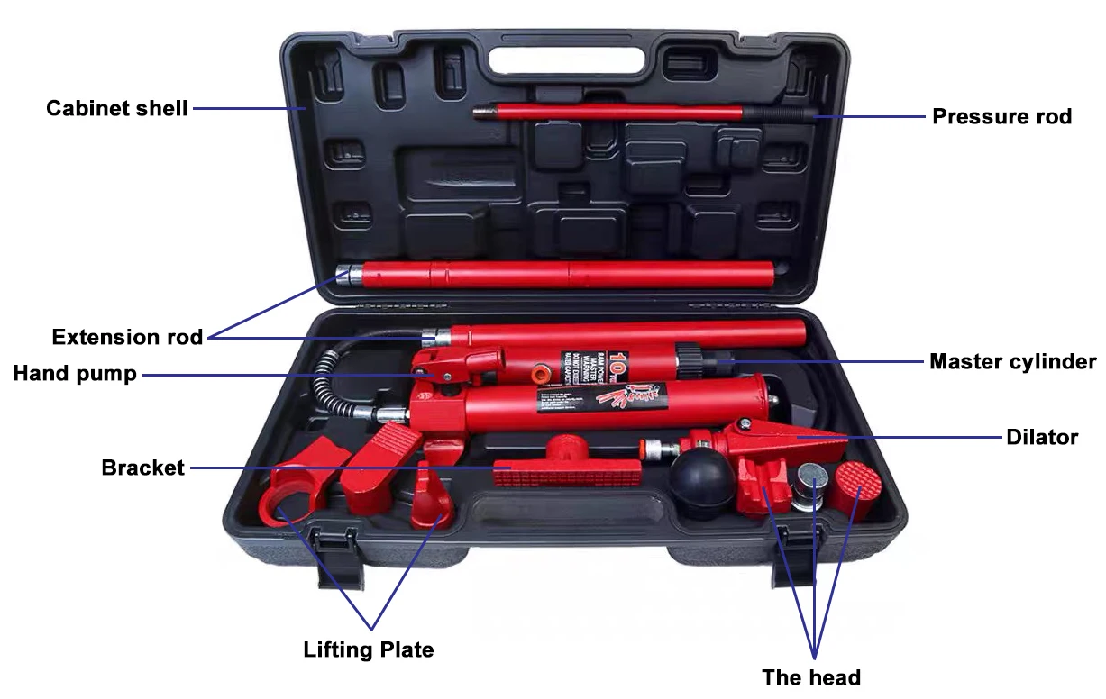 10ton Hydraulic Porta Power Car Jacks for Vehicle Repair
