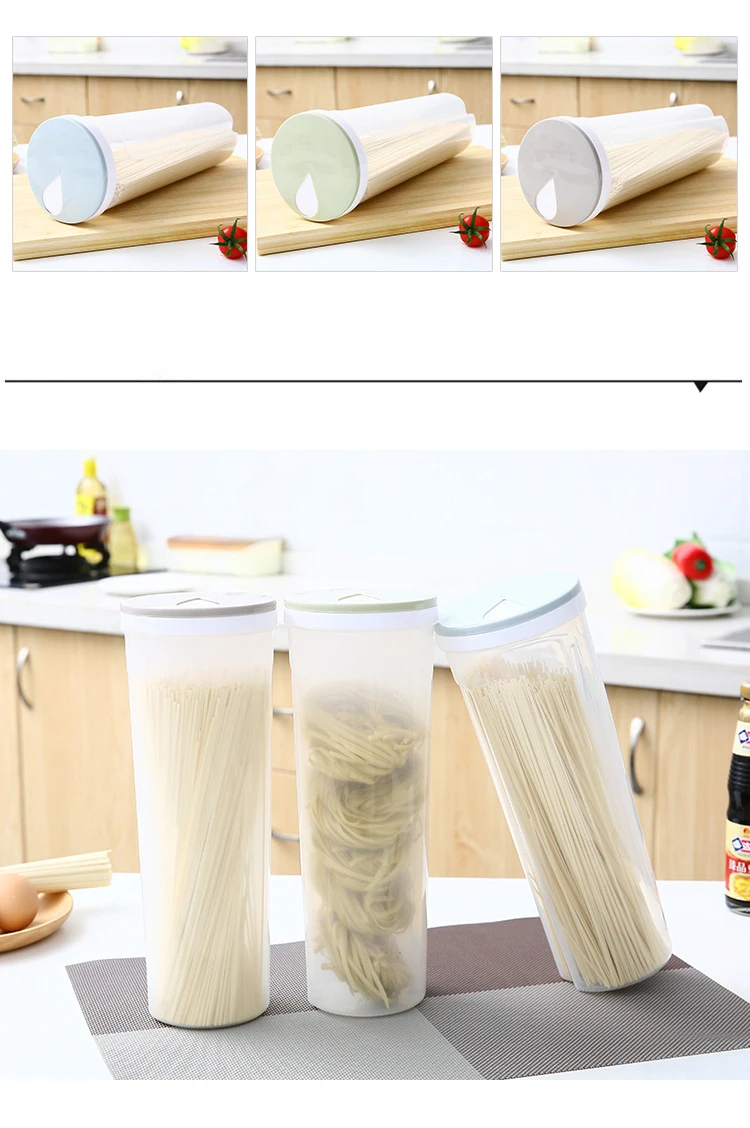 Kitchen Noodle Box Wholesale Plastic Large Bottled Transparent Grain ...