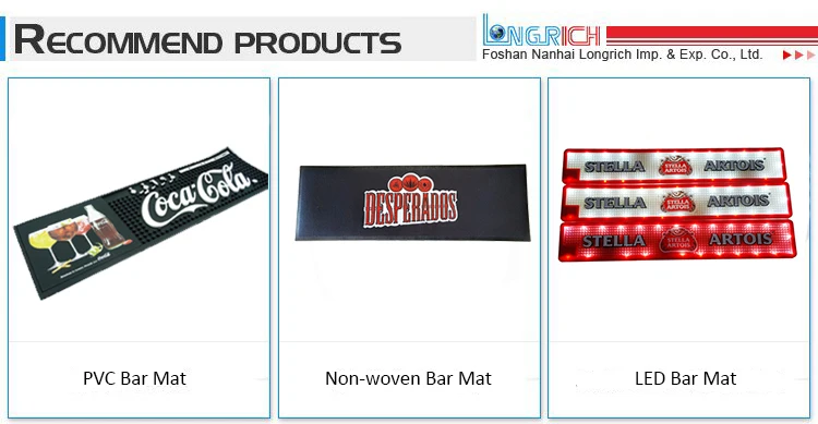 Peroni Soft Pvc Bar Mat For Beer,Drinks,Wine - Buy High Quality Pvc Bar ...