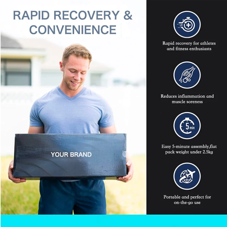 Long Cold Plunge Inflatable Portable Ice Barrel Bath Tub Bucket ...