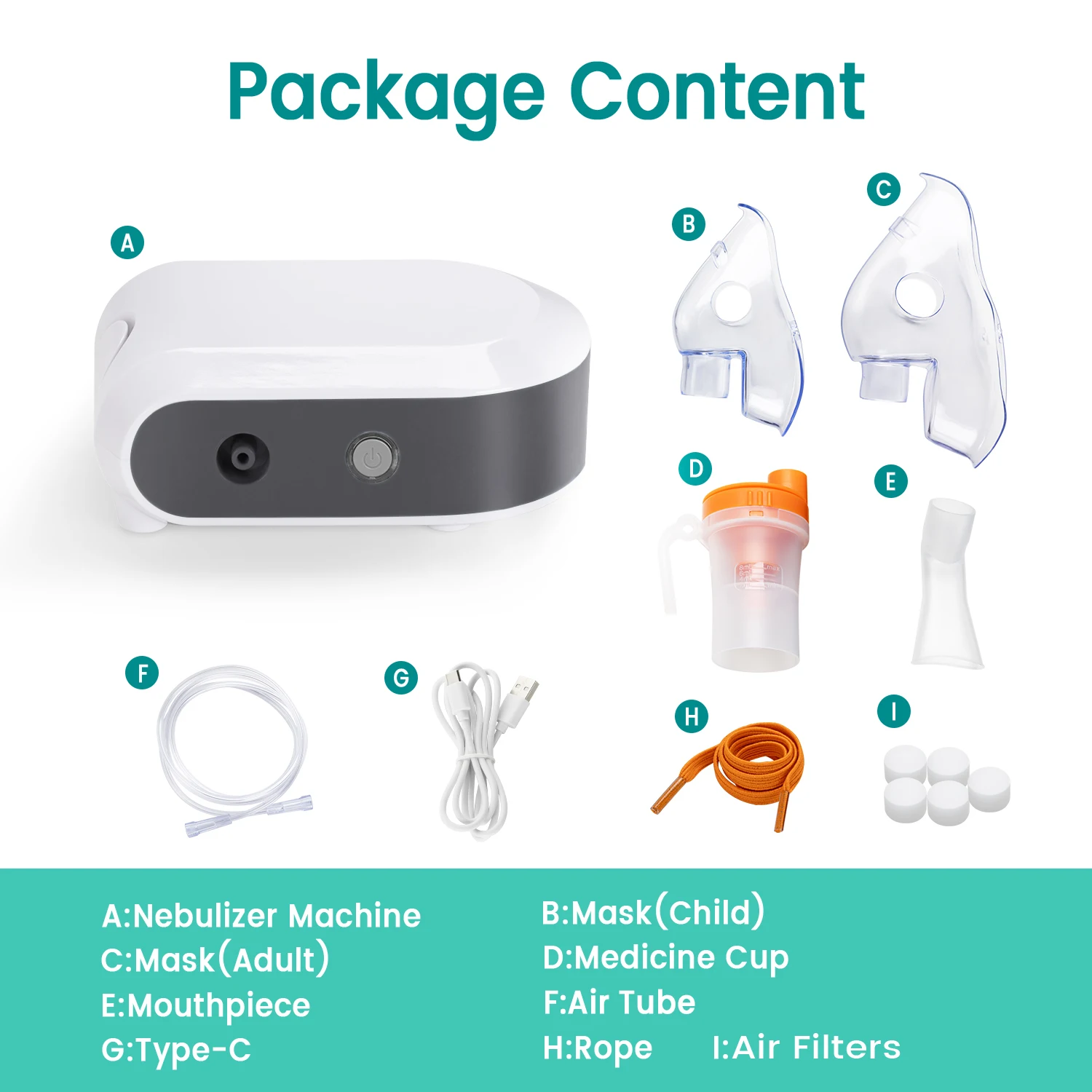 Alibaba.com: Fitconn Inhaler Nebulizer Machine, Quiet Compressor for ...