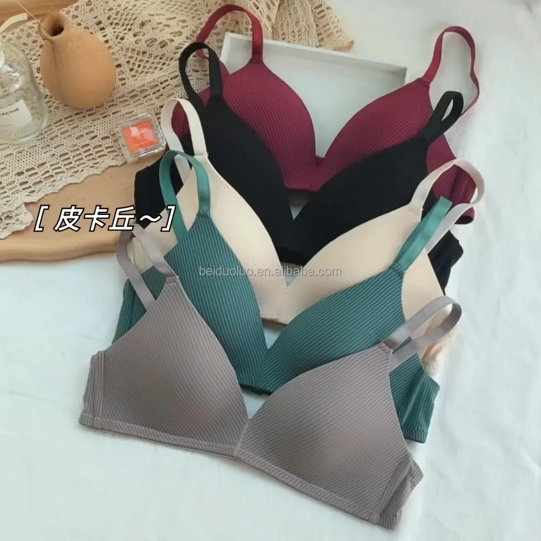 Small Cup 32-38 Push-up Spandex Medium Cup Adjusted-straps Fashionable ...