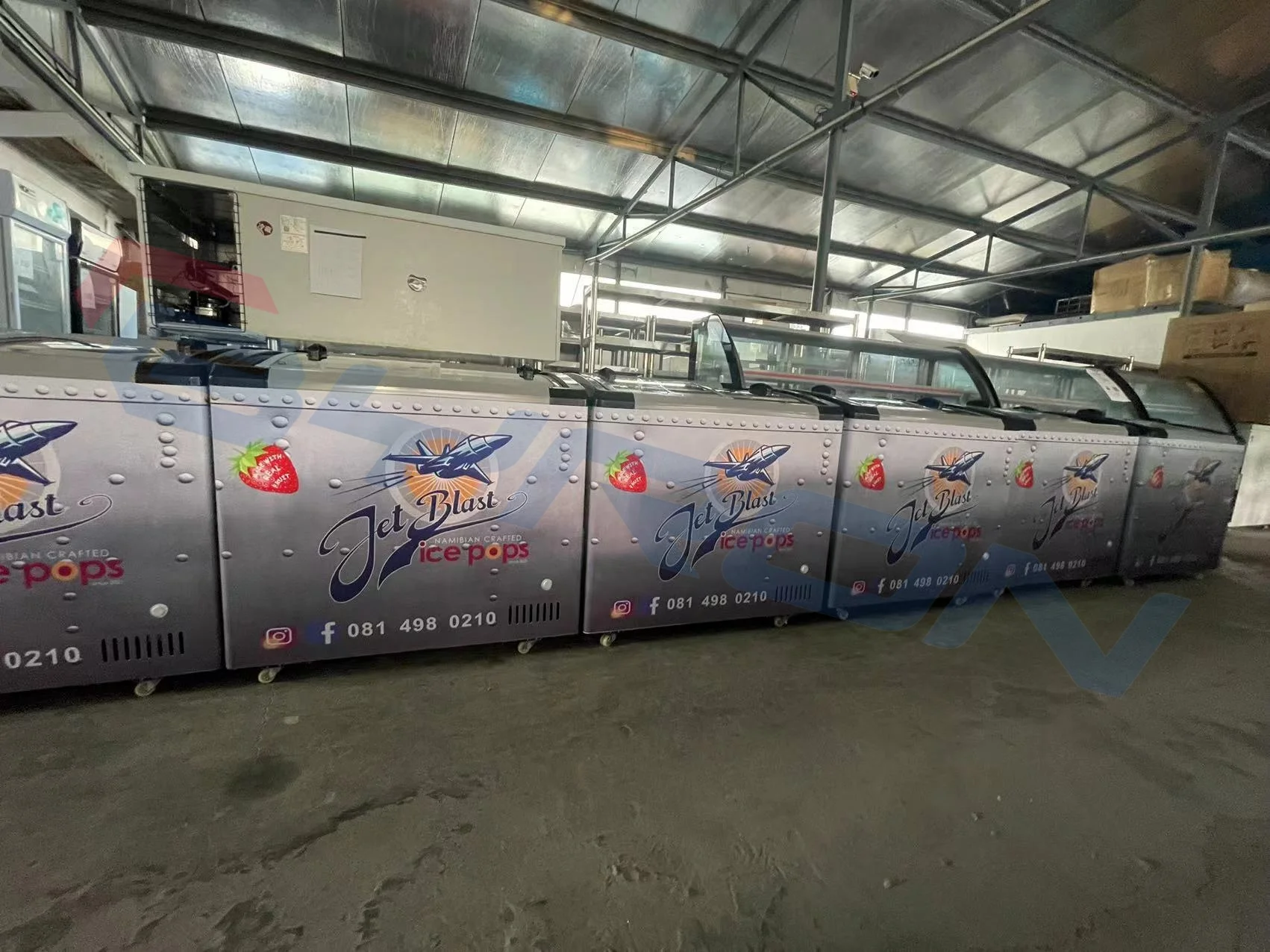 Hot Selling Visi Ice Cream Glass Door Horizontal Mini Popsicle Vertical Display Freezer for ...