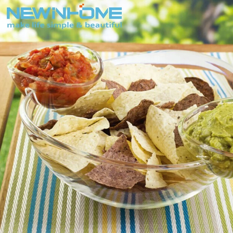 Chip & Dip Serving Bowl Set - Model 390252 | CASTLE