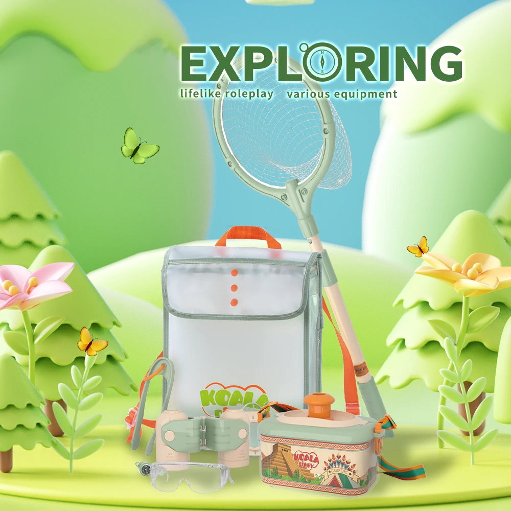 Ksf Children's Outdoor Adventure Toys Insect Catch Sets Kids Education ...