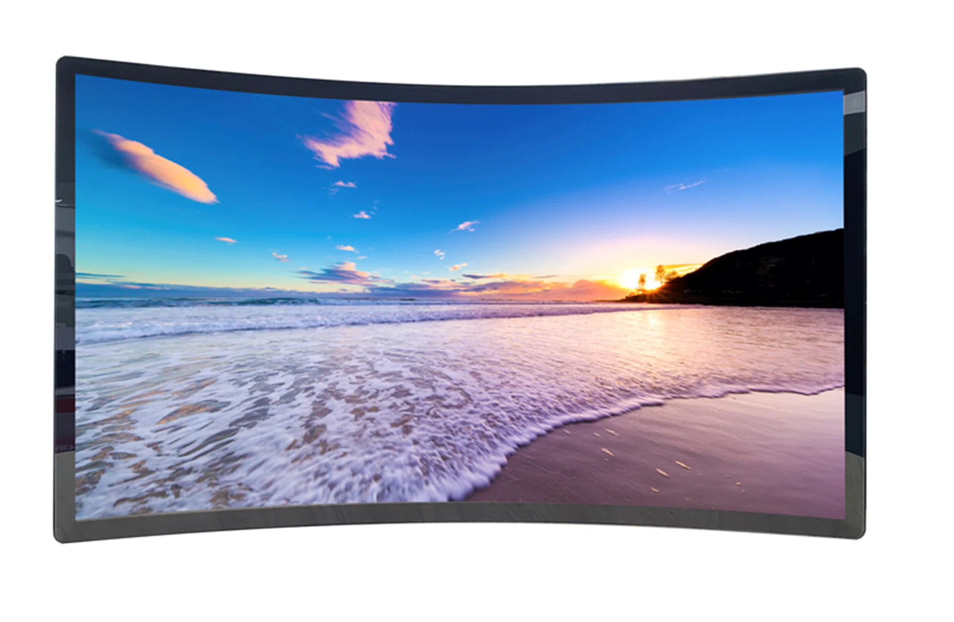 4K Arcade Game Monitor Curved Lcd Touch Screen 43inch Gaming Monitors ...