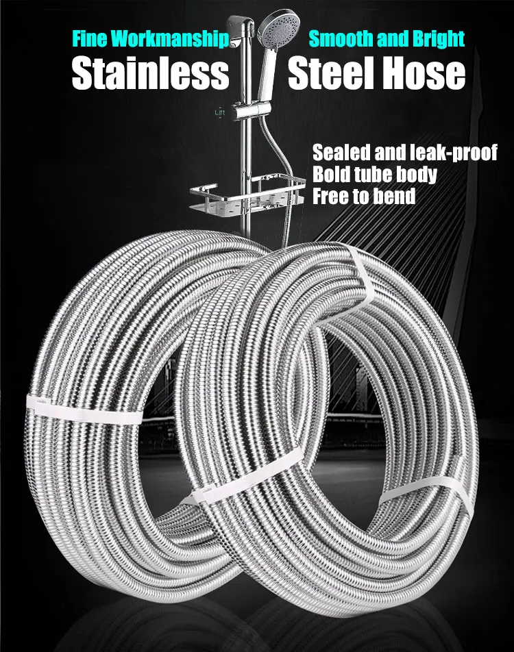 Stainless Steel Flexible Braided Hose for Wash Basins