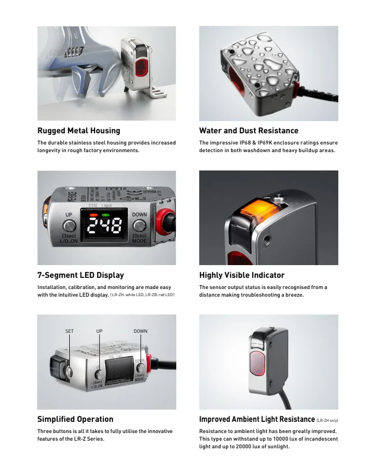 KEYENCE LR-X50CG Digital CMOS Laser Sensor - Reliable Performance