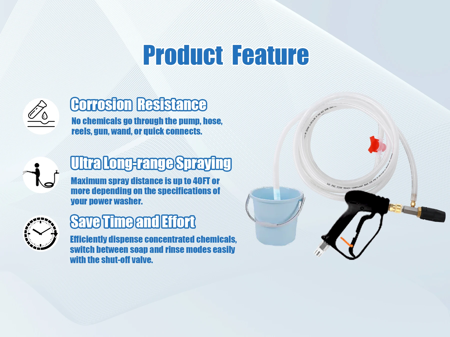 Jrod Pressure Washer Nozzle Pressure Washer Long Range Chemical Nozzle ...
