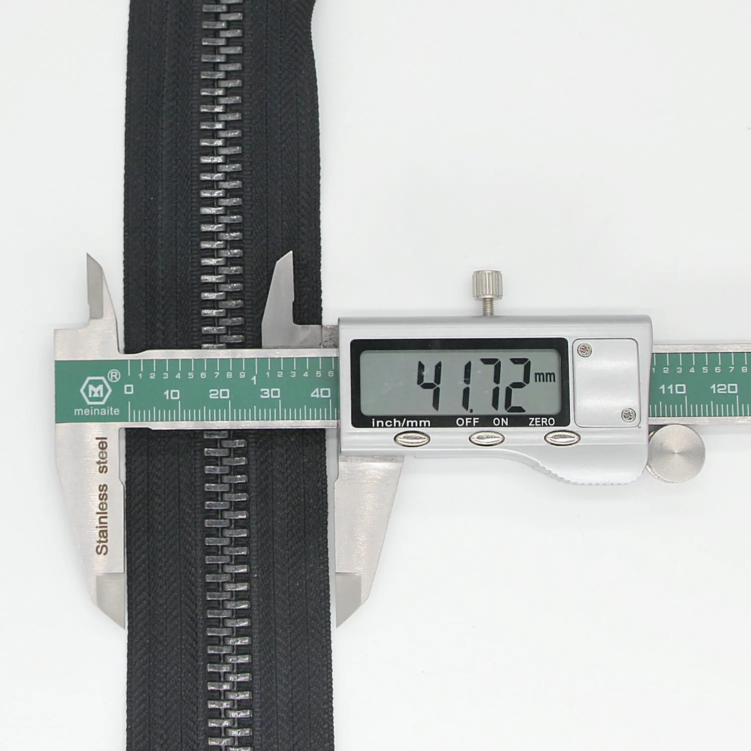 2023garment Gunmetal Zipper Big Metal Zipper - Buy Garment Gunmetal ...