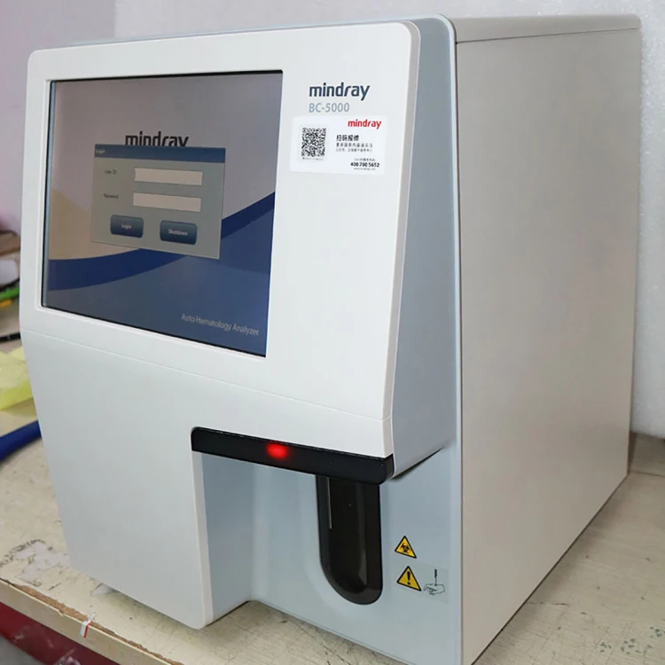 Mindray BC 5000 - Advanced Hematology Analyzer for Blood Count