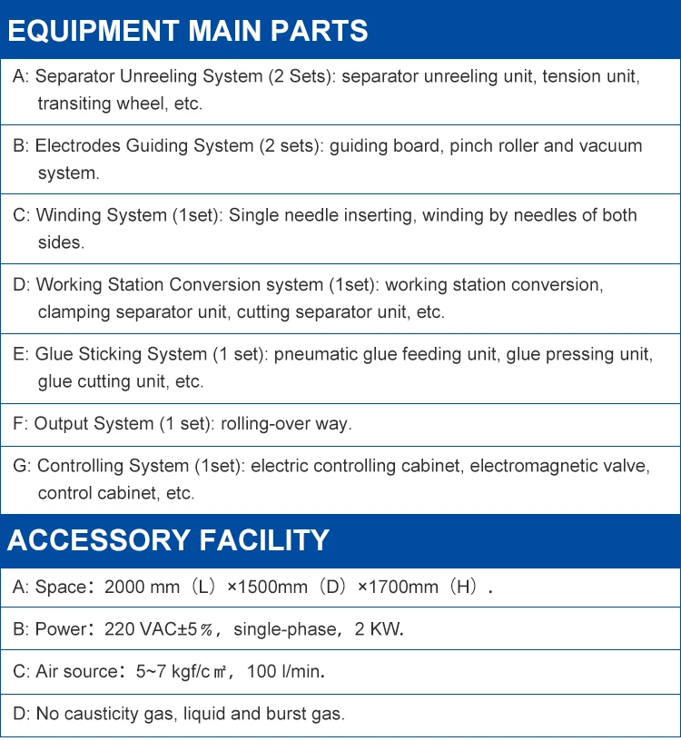 Pouch Cell Cylindrical Cell Semi-automatic Lithium Battery Electrode ...