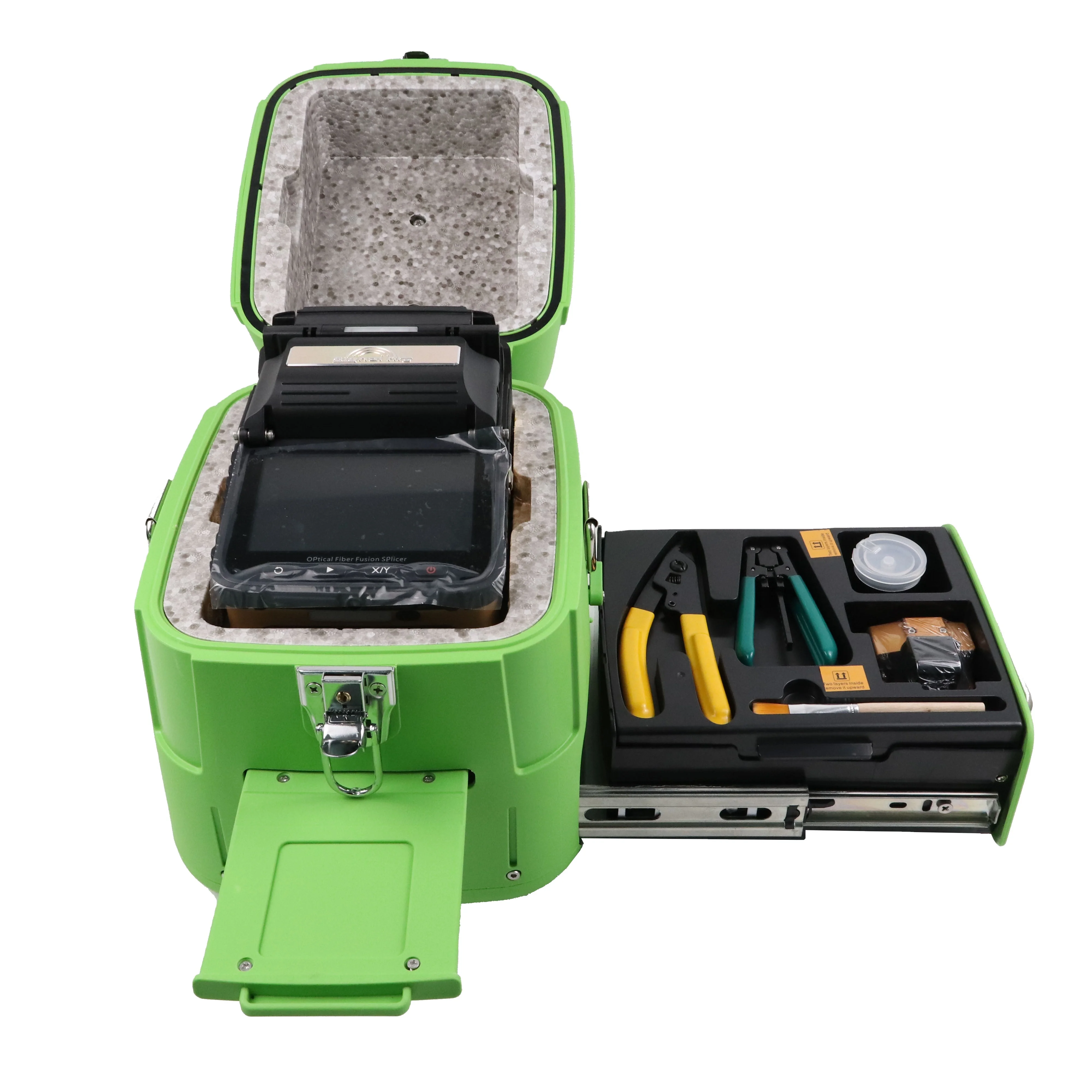 Ftth Mini Type Splicing Machine Ai-8 Signal Fire Optic Fiber Fusion ...