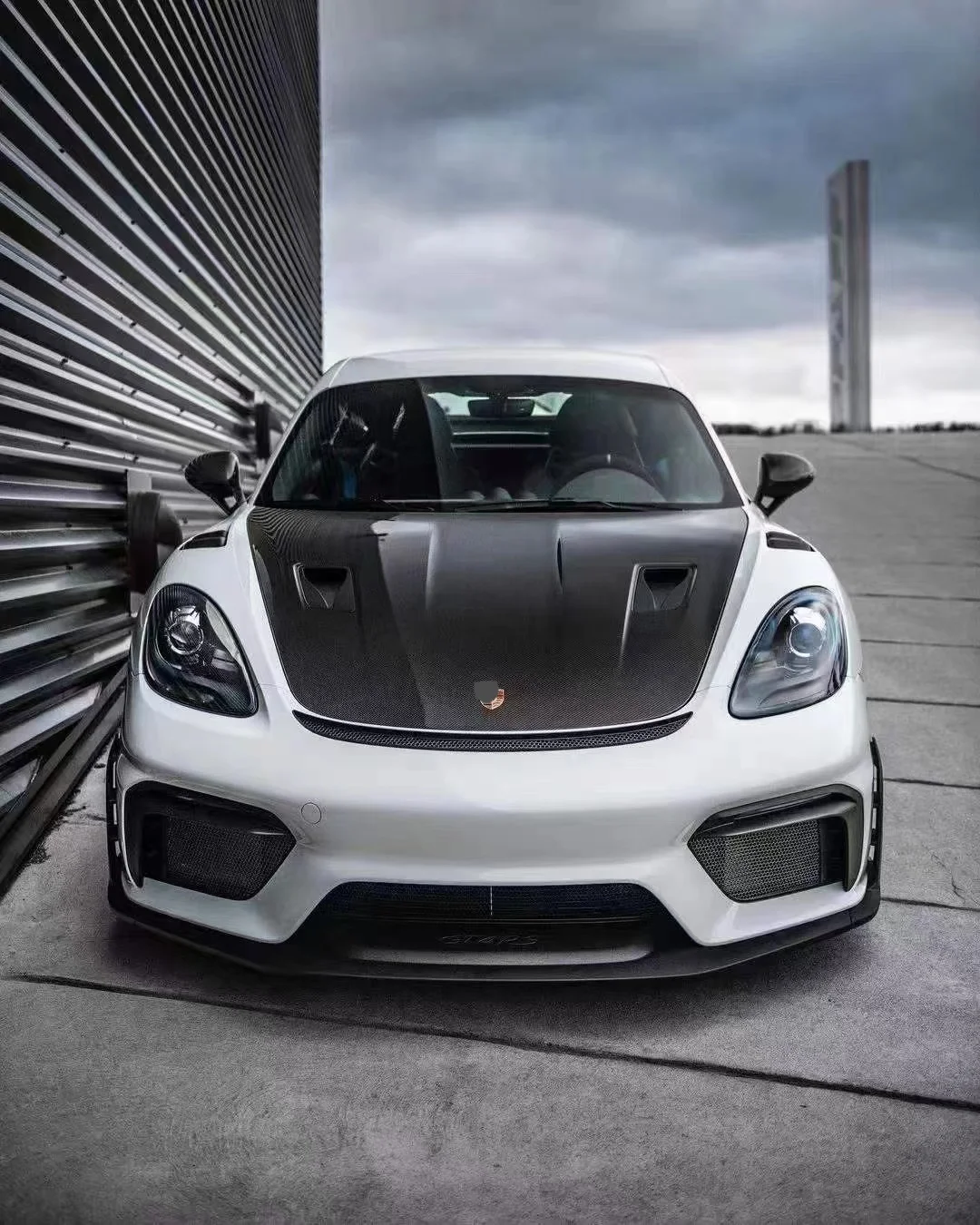 Upgrade Gt4 Rs Body Kit For Porsche 718 Boxster Cayman 2016-2022 Front ...