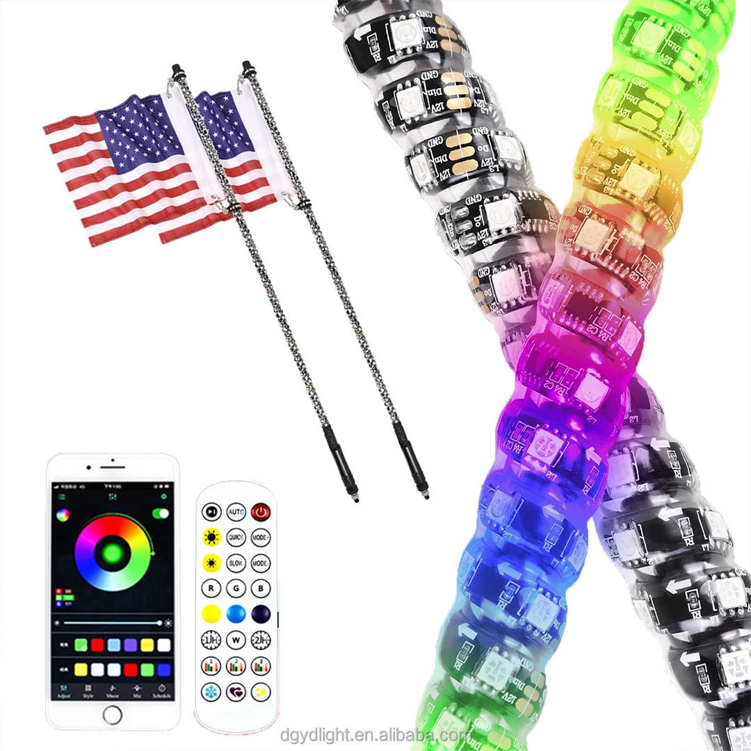 LED Whip Lights - Illuminate Your off-Road Adventures